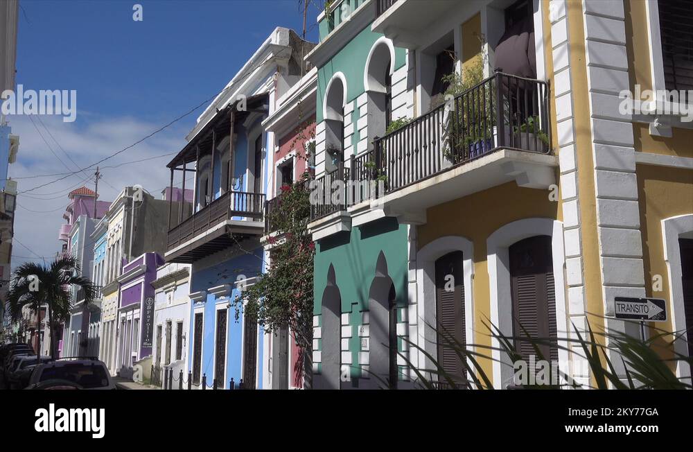 San juan puerto rico street Stock Videos & Footage - HD and 4K Video ...