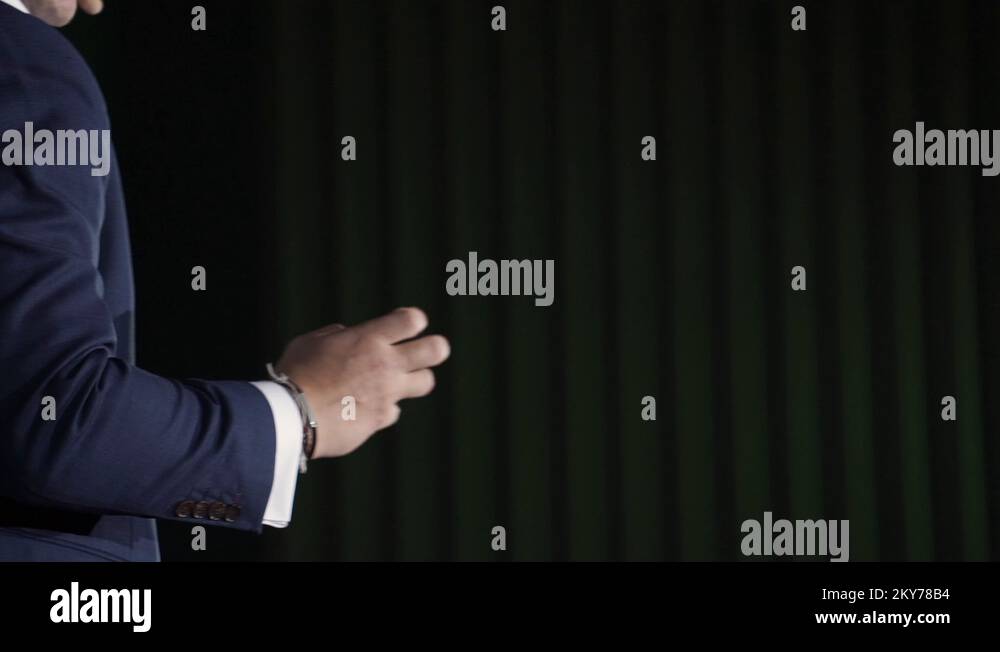 Man stage speaking Stock Videos & Footage - HD and 4K Video Clips - Alamy