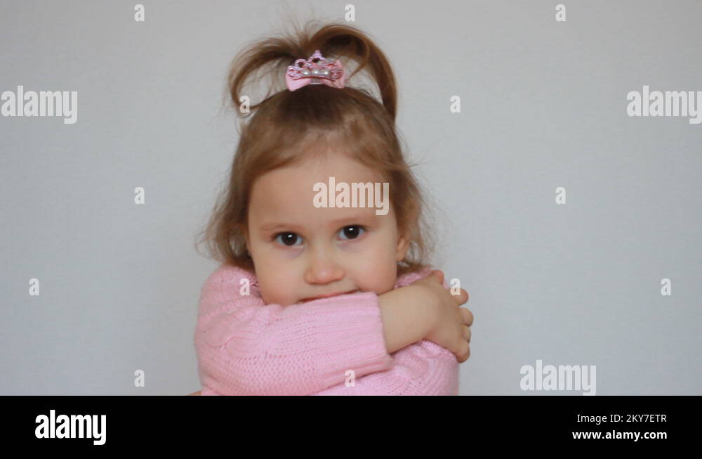 Portrait embarrassed shy girl Stock Videos & Footage - HD and 4K Video ...