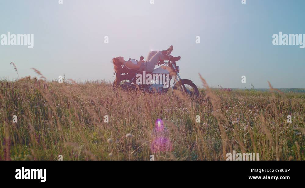 Woman lying motorcycle Stock Videos & Footage - HD and 4K Video Clips ...