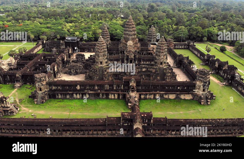 Angkor wat temple aerial Stock Videos & Footage - HD and 4K Video Clips ...