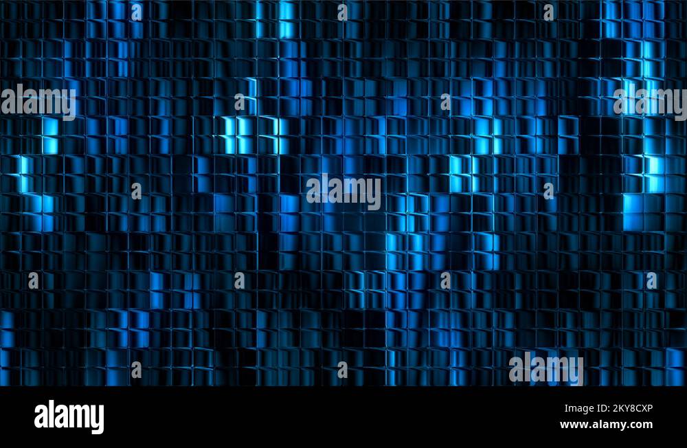 Blue abstract background tiles texture Stock Videos & Footage - HD and ...