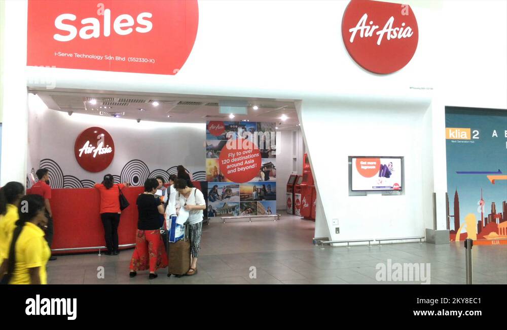 Kuala lumpur international airport terminal 2 Stock Videos & Footage ...