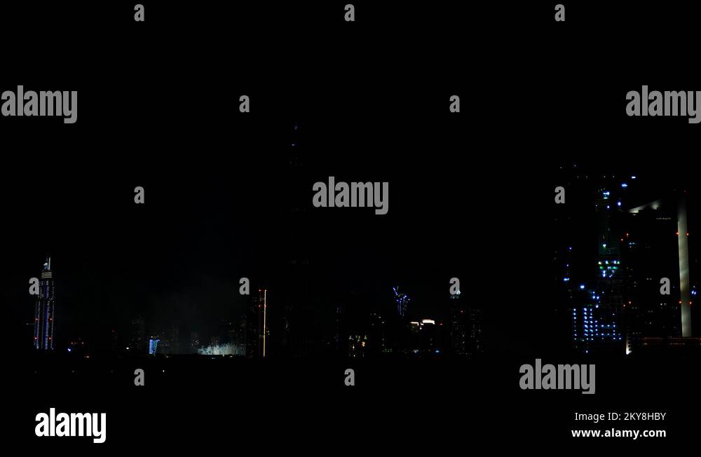 Time Lapse of Dubai Open Ceremony Burj Khalifa World Tallest Building ...