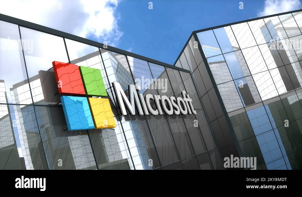 Microsoft news logo Stock Videos & Footage - HD and 4K Video Clips - Alamy