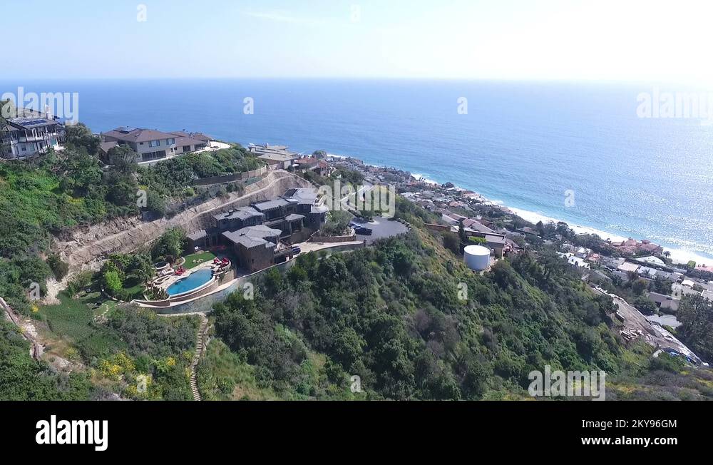 Overlooking Orange County Laguna Beach, California Real Estate Stock ...