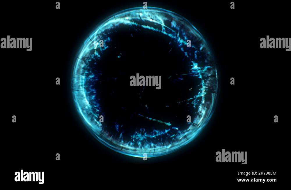 electronic effects of a quantum mechanical scene Stock Video Footage ...