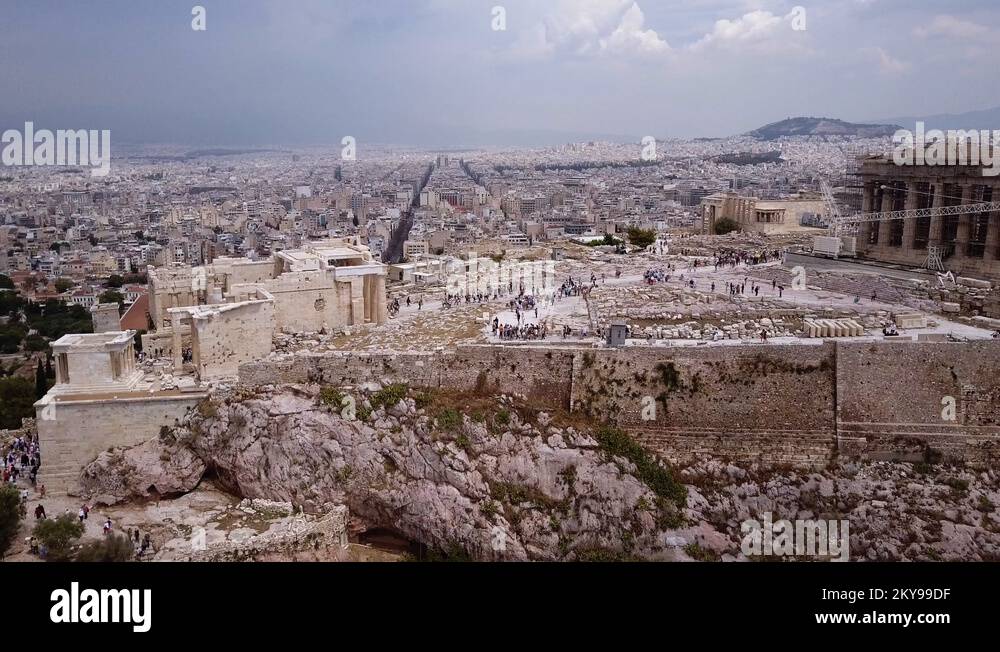 Acropolis of athens aerial Stock Videos & Footage - HD and 4K Video ...