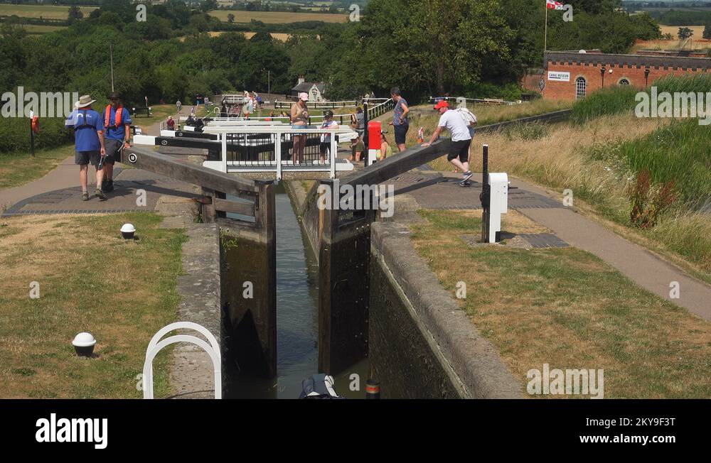 Barge narrow boat locks Stock Videos & Footage - HD and 4K Video Clips ...