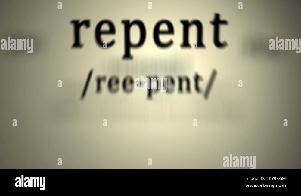 Repent Stock Videos & Footage - HD and 4K Video Clips - Alamy