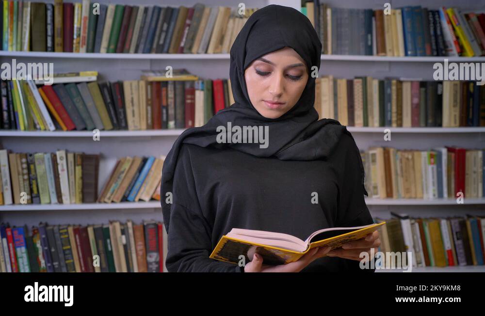 Muslim girl reading book Stock Videos & Footage - HD and 4K Video Clips ...