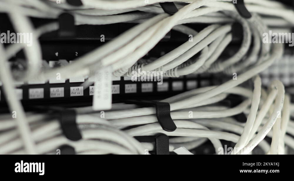 Cat 5e cables Stock Videos & Footage - HD and 4K Video Clips - Alamy