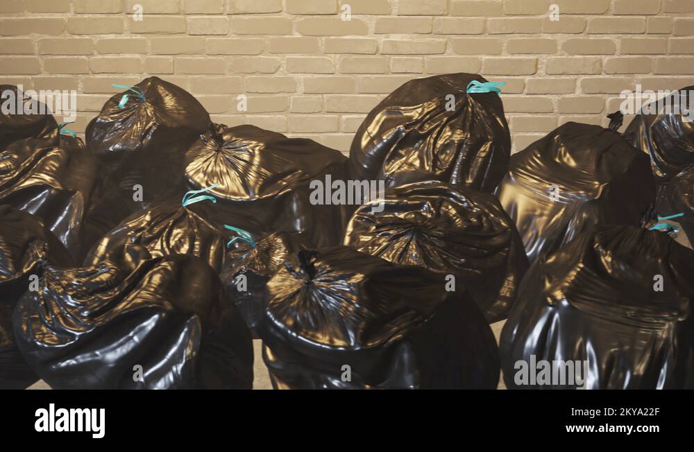 Pile refuse black bags Stock Videos & Footage - HD and 4K Video Clips ...