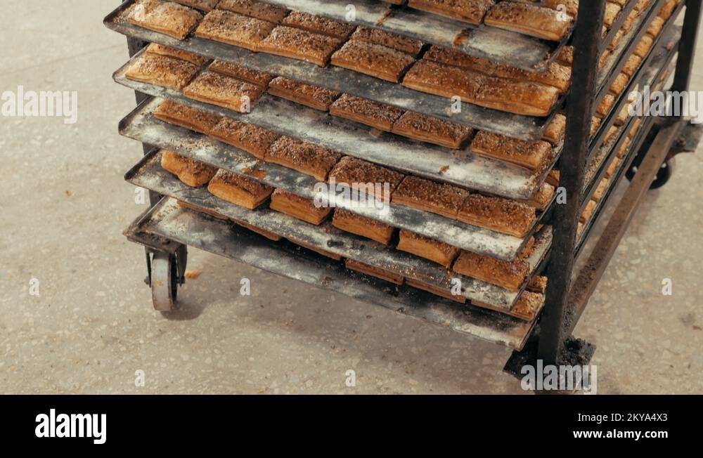 Cookies manufacturing process automated cookie Stock Videos & Footage ...