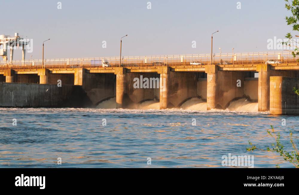 Hydropower electricity construction water Stock Videos & Footage - HD ...