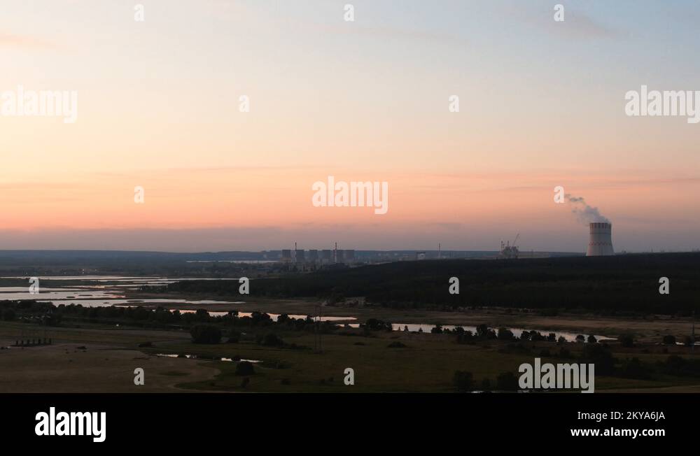 Atomic energy nuclear power plant npp npp Stock Videos & Footage - HD ...