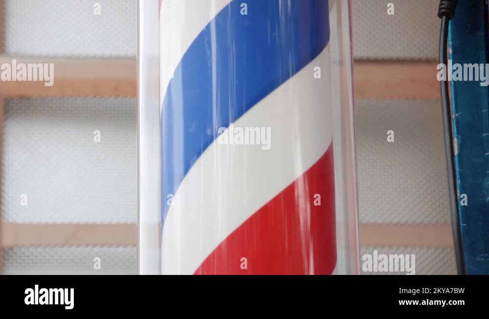 Red and white barber pole Stock Videos & Footage - HD and 4K Video ...