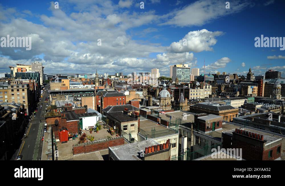 Glasgow city skyline view Stock Videos & Footage - HD and 4K Video ...