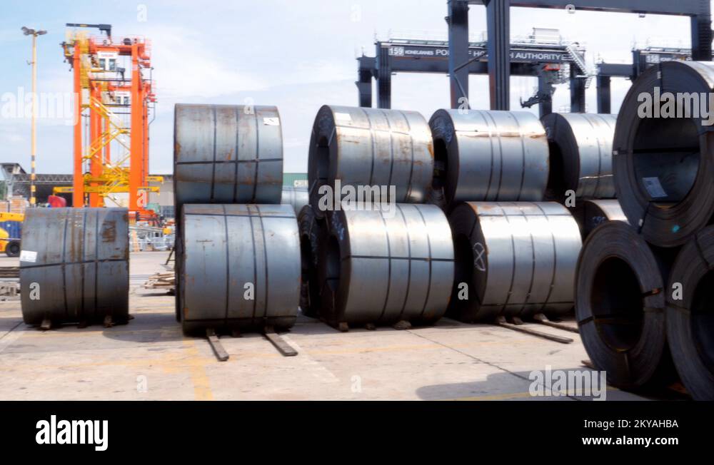 Steel sheet coils Stock Videos & Footage - HD and 4K Video Clips - Alamy