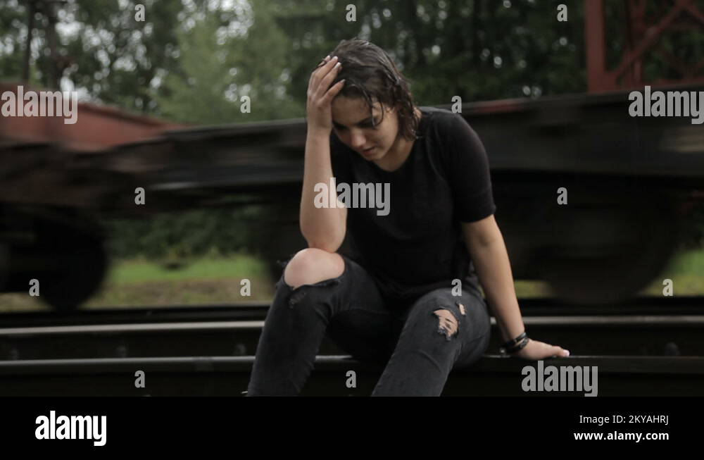 Crying girl train Stock Videos & Footage - HD and 4K Video Clips - Alamy