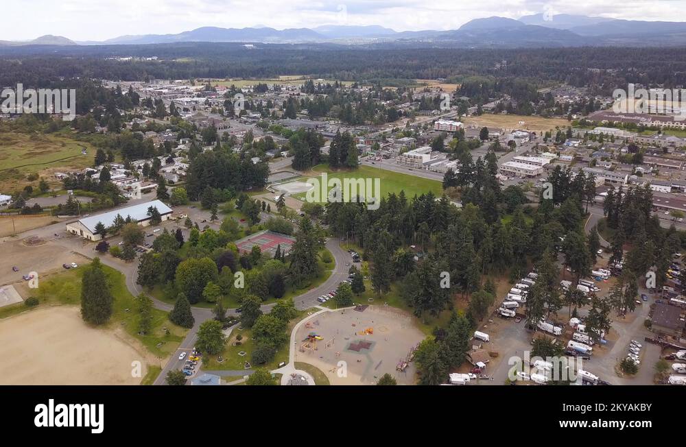 Parksville, Vancouver Island, British Columbia, Canada Filmed with 4k ...