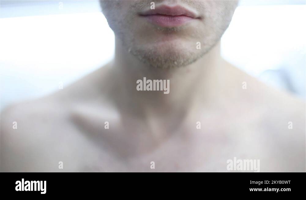 mimic impulsive, compulsive movements of the jaw and lips of a young ...