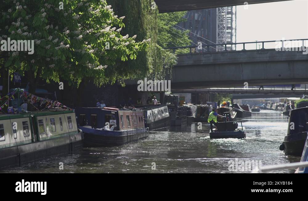 Canal barge barges Stock Videos & Footage - HD and 4K Video Clips - Alamy