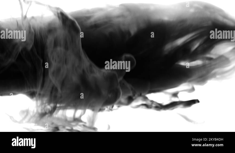 Black Ink Smoke Transition - Transition animation resembling ink or ...