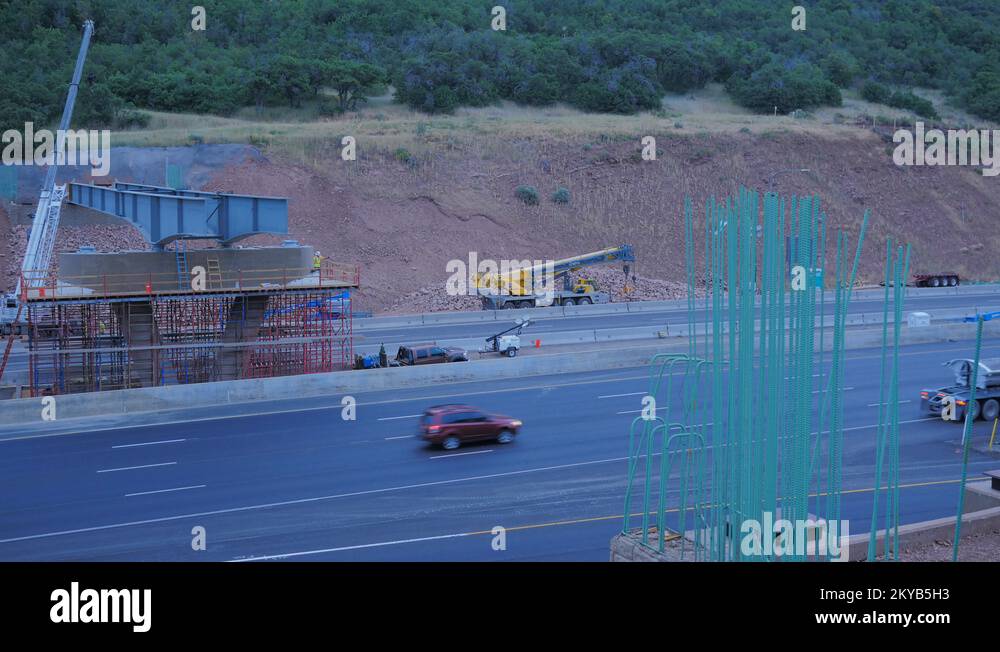 Highway freeway construction steel rebar Stock Videos & Footage - HD ...