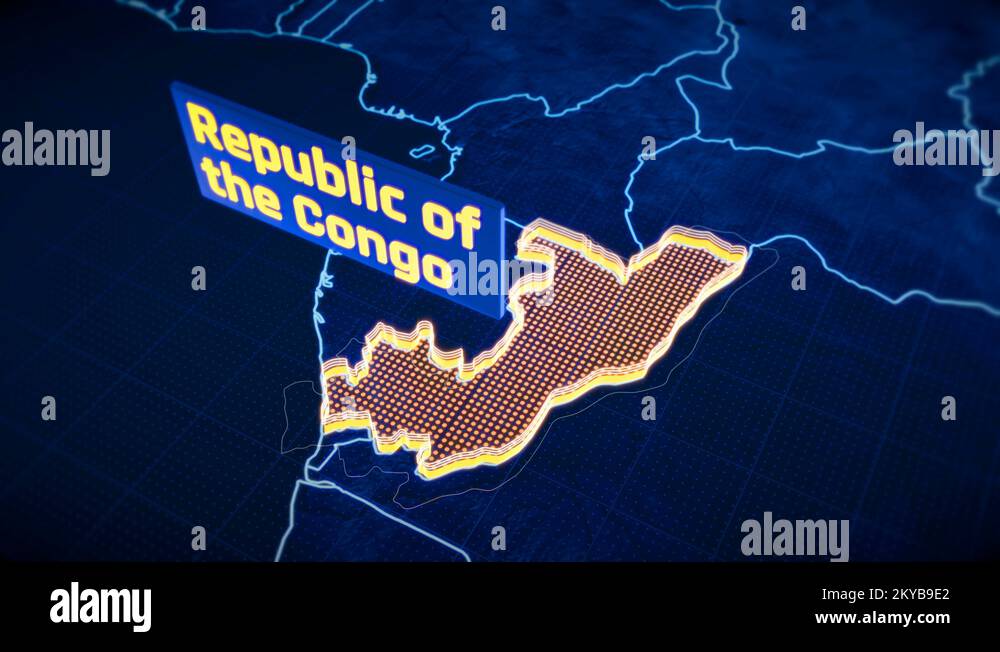 Republic congo map Stock Videos & Footage - HD and 4K Video Clips - Alamy