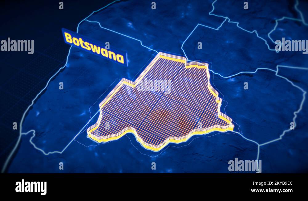 Gaborone outline map Stock Videos & Footage - HD and 4K Video Clips - Alamy