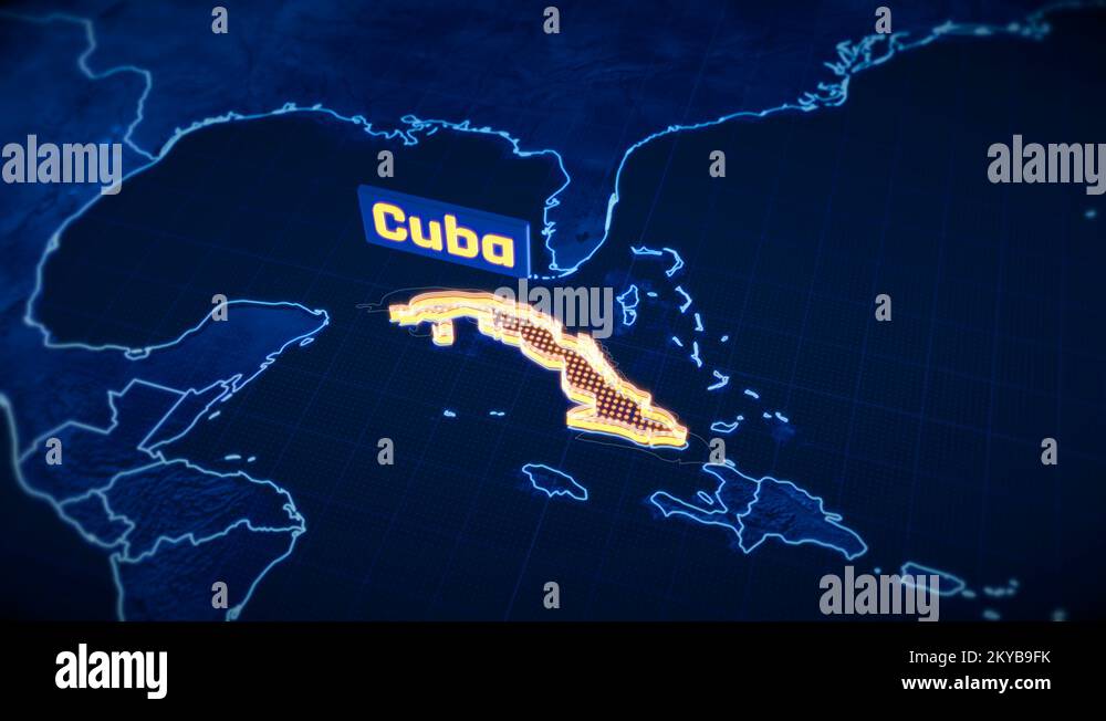 Cuba travel map Stock Videos & Footage - HD and 4K Video Clips - Alamy