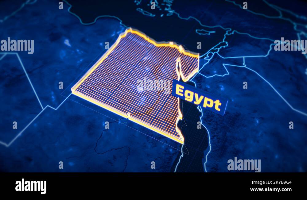Egypt outline map Stock Videos & Footage - HD and 4K Video Clips - Alamy