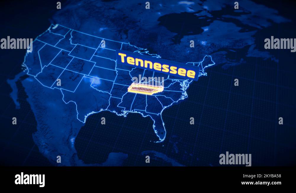 State map of tennessee Stock Videos & Footage - HD and 4K Video Clips ...