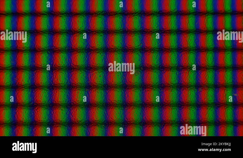 Macro of liquid crystal structure and shape of IPS-matrix with pattern ...