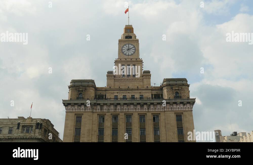 China shanghai clock tower Stock Videos & Footage - HD and 4K Video ...