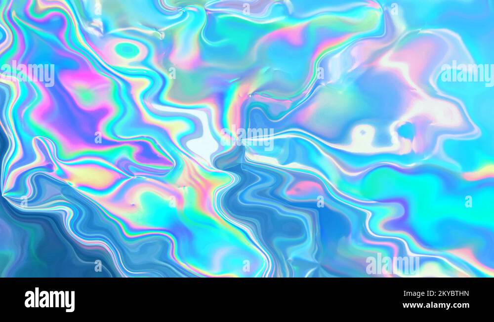 Holographic pastel color animation Stock Video Footage - Alamy