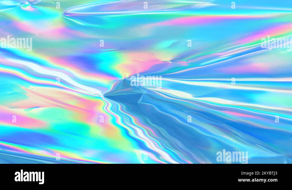 Holographic pastel color animation. 80s neon aesthetics Stock Video ...