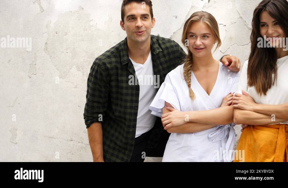 Couples by the wall Stock Videos & Footage - HD and 4K Video Clips - Alamy