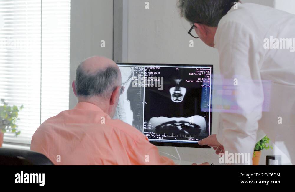 Digital diagnosis of diseases on computer in cancer research center ...