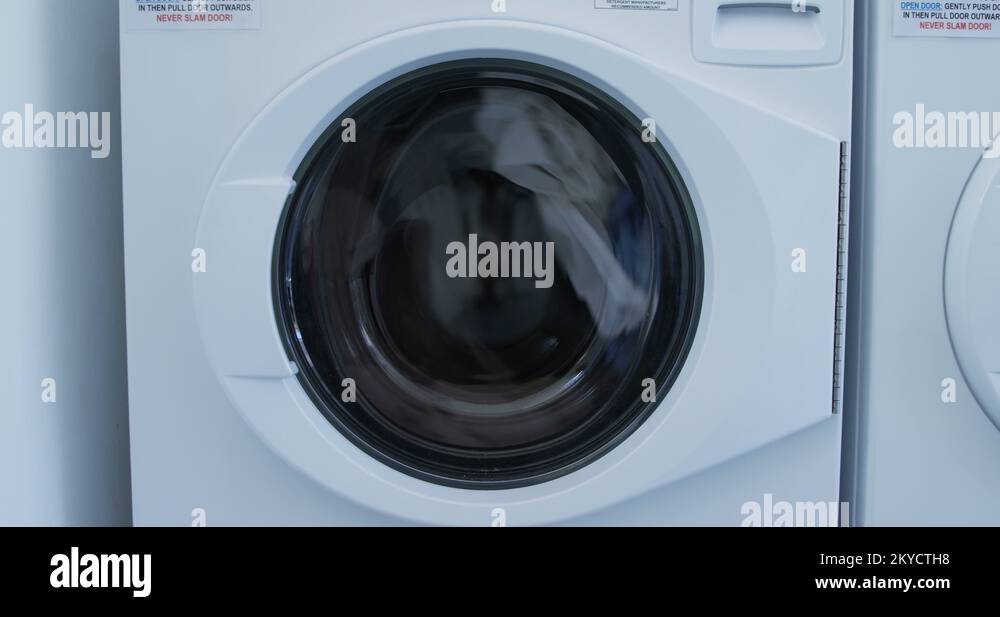 Washing machine washing clothes 4k Stock Video Footage - Alamy