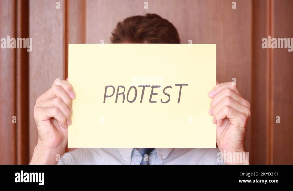 Protest poster face Stock Videos & Footage - HD and 4K Video Clips - Alamy