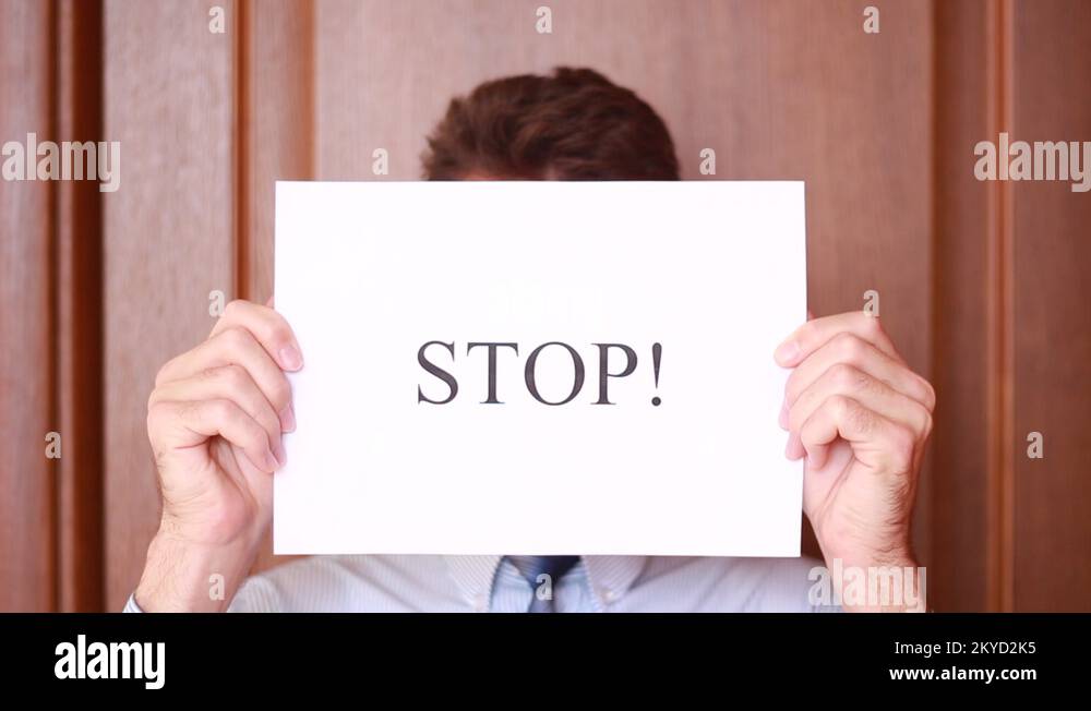 Stop face Stock Videos & Footage - HD and 4K Video Clips - Alamy