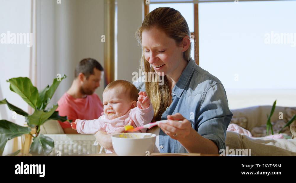 Baby crying food feeding Stock Videos & Footage - HD and 4K Video Clips ...