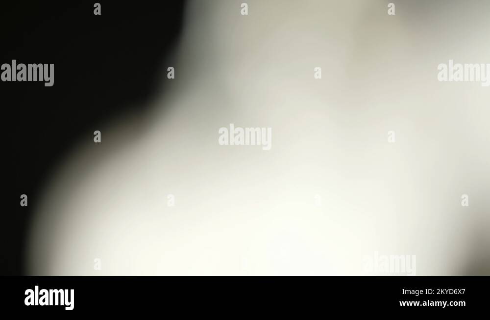 Blur Abstract White Shapes Moving on Black Background, 4K Stock Video ...