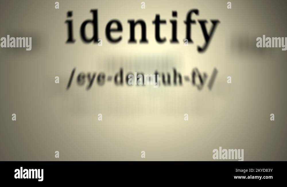 Identify Stock Videos & Footage - HD and 4K Video Clips - Alamy