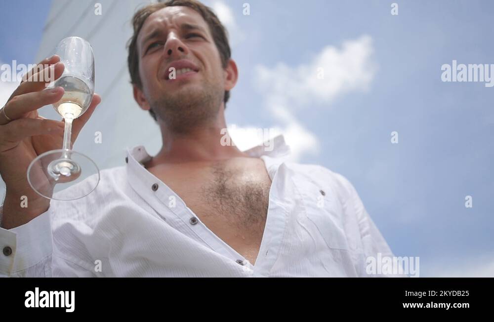 Man with hairy chest shirt Stock Videos & Footage - HD and 4K Video ...