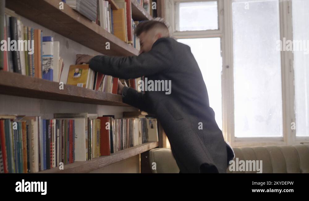 Bookshelves and books Stock Videos & Footage - HD and 4K Video Clips ...