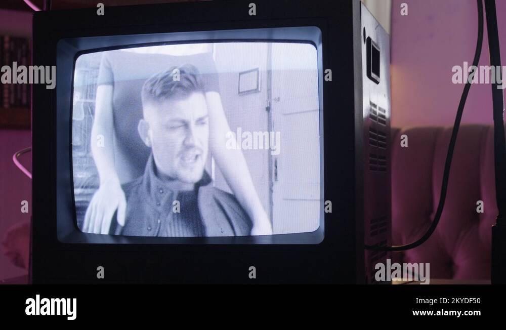 Man behind television frame Stock Videos & Footage - HD and 4K Video ...