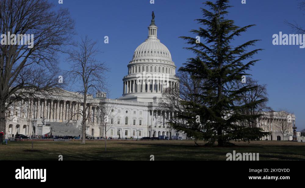 Washington DC Crowd of Tourists People Visiting Us Capitol Building Usa ...